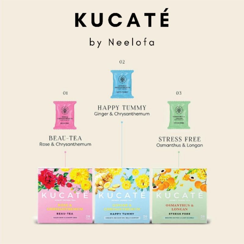 KUCATE by Neelofa | Floral tea | Loose pack - Ready to Drink Tea ...