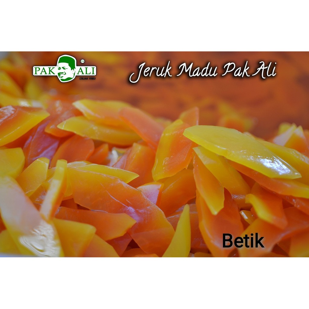 槟城 Jeruk Madu Pak Ali Original Pulau Pinang (500 gram) BETIK | Shopee ...