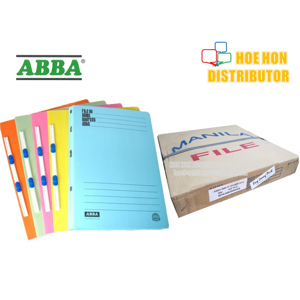 ABBA Manila Flat File 303 1pc | Shopee Malaysia