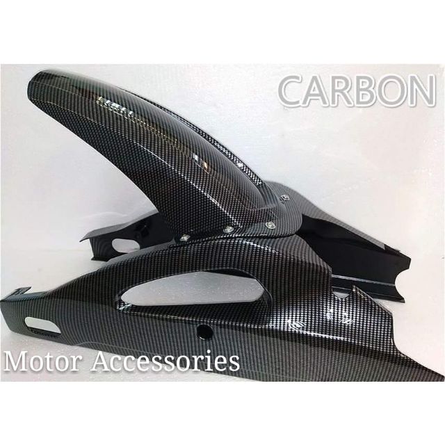 Swing Arm Cover Carbon Y15ZR V1 V2 Y16 Y16ZR Free Screw Bracket (Plug ...