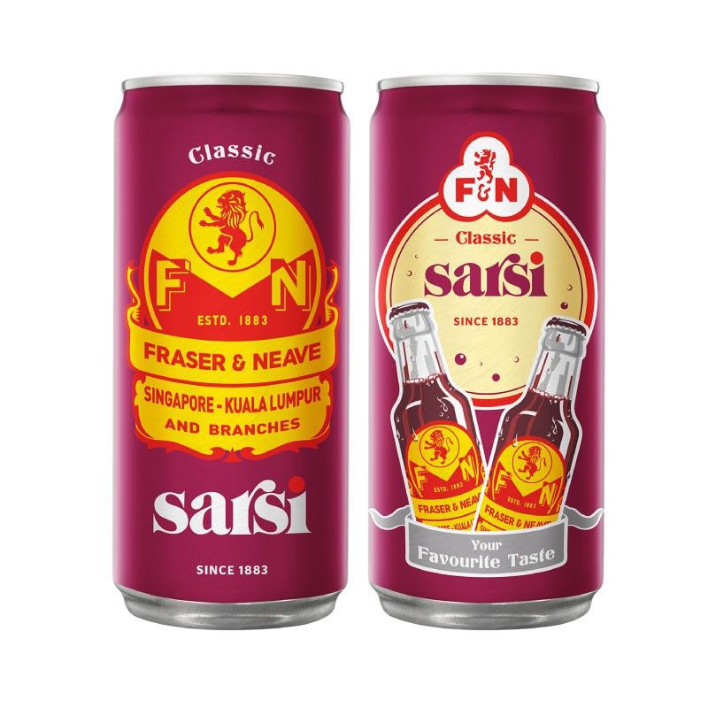 F&N Sarsi Classic ( 240ml x 12cans ) | Shopee Malaysia