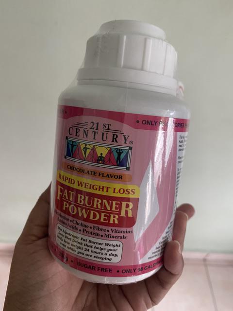 Reasy stocks 01/23 21st Century Fat Burner Powder 250g FOC Burnex 10s ...