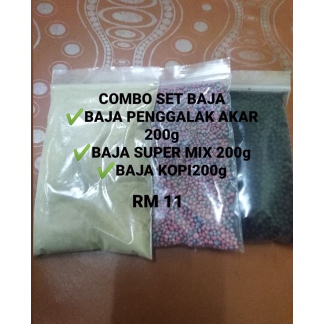 set combo baja untuk bunga dan buah-buahan | Shopee Malaysia
