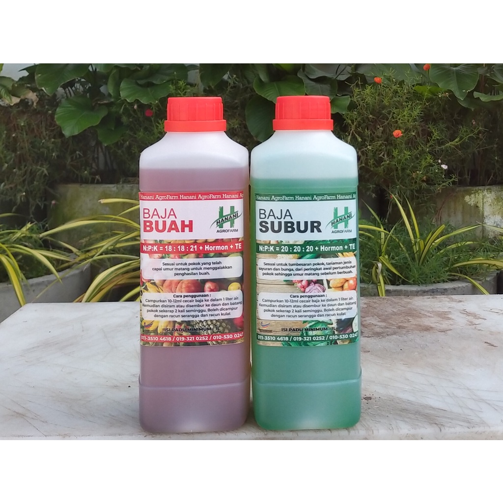 Baja Buah Baja Subur Hanani Agro utk Sawit, Pisang, Kelapa, Padi, Sayur ...