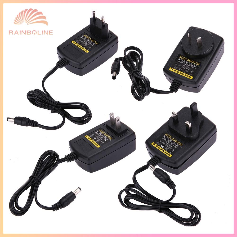 DC24V 2A Adapter AC 100V-240V to DC 24V Converter Power Supply Adapter ...