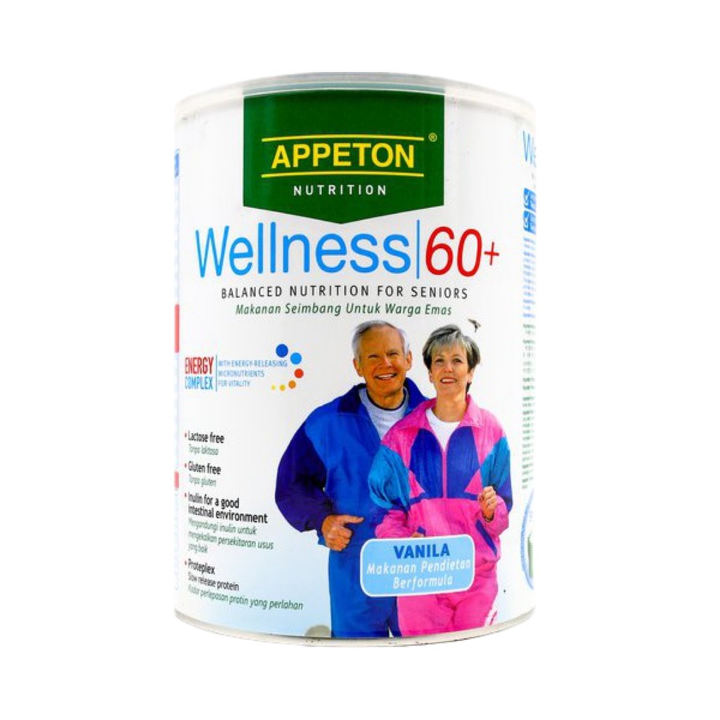 APPETON WELLNESS 60+ VANILLA 400G | Shopee Malaysia