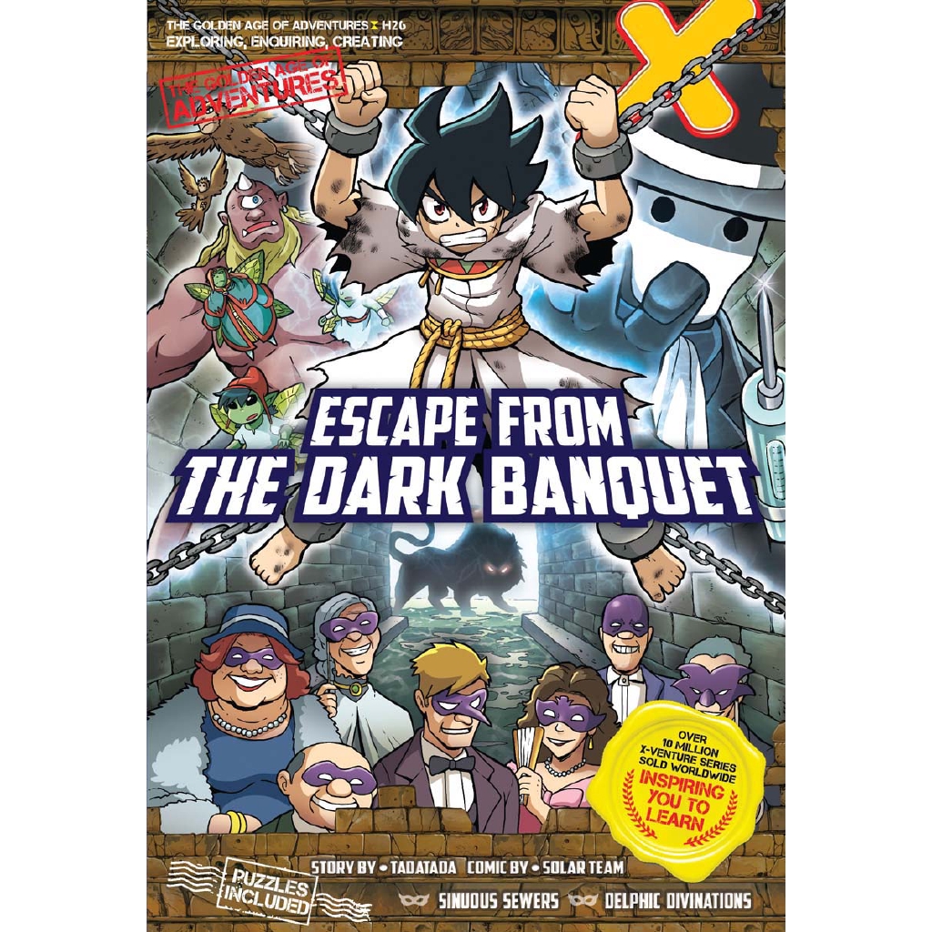 X-VENTURE The Golden Age of Adventures 26: Escape From The Dark Banquet ...