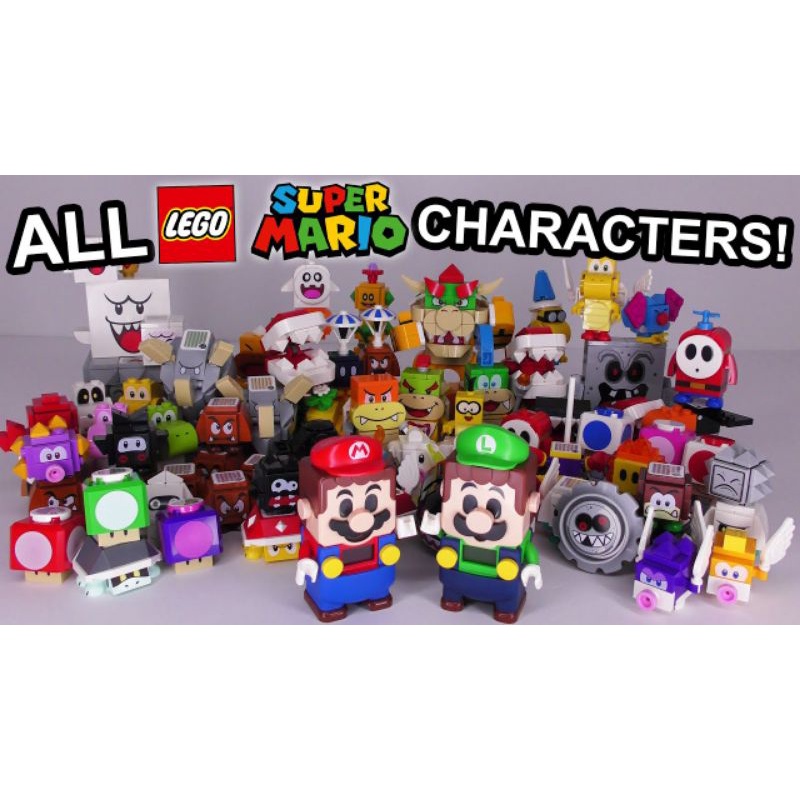 LEGO SUPER MARIO CHARACTERS | Shopee Malaysia
