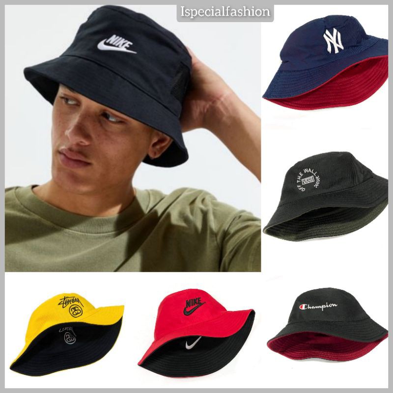 Malaysia Ready Stock!!!! Dual Side use / Double Side Flipped Cap Bucket ...