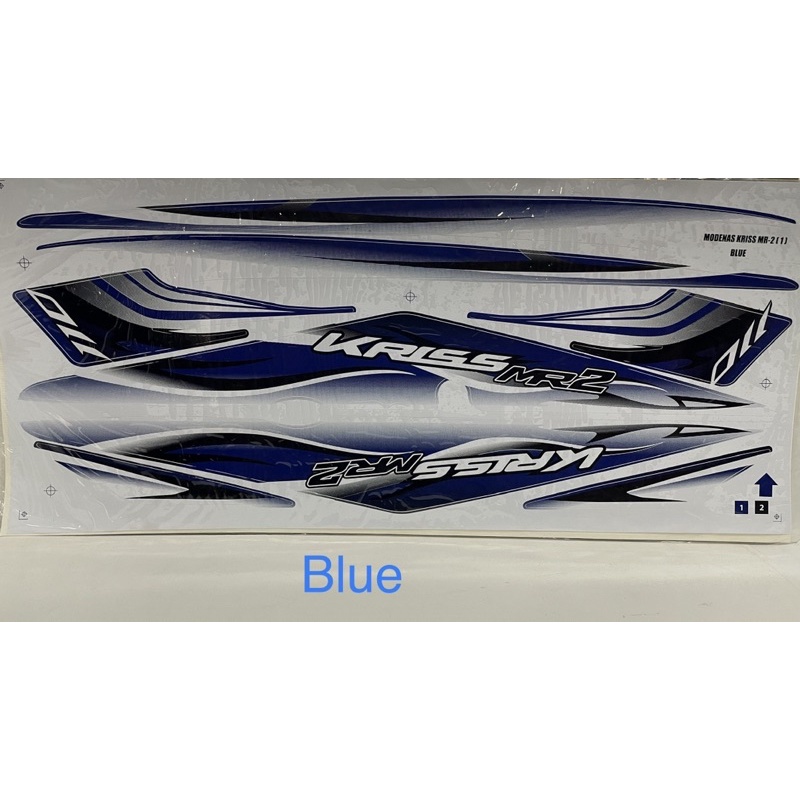 Modenas Kriss MR2 (1)Body Sticker | Shopee Malaysia