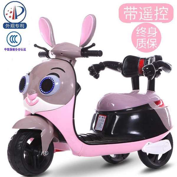 Motosikal Elektrik Kanak-kanak Arnab Kanak-kanak dengan Kawalan Jauh ...