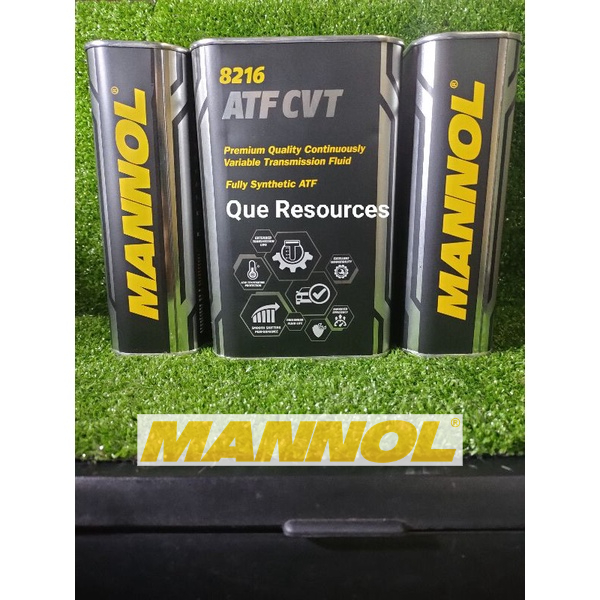 MANNOL 8216 ATF CVT TRANSMISSION GEAR AUTO OIL + FULLY SYNTHETIC ATF | Shopee Malaysia