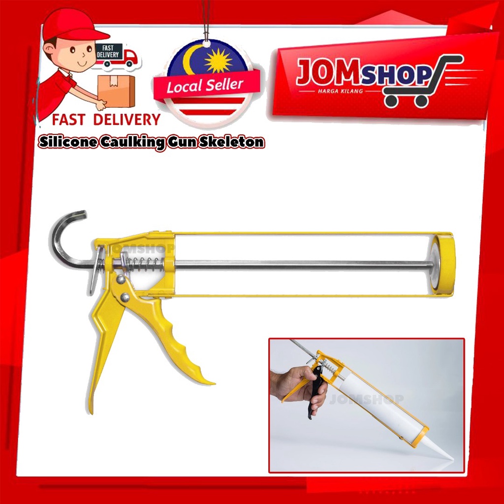 11 inch heavy medium Silicone Caulking Gun For Pressing Inject Silicone ...