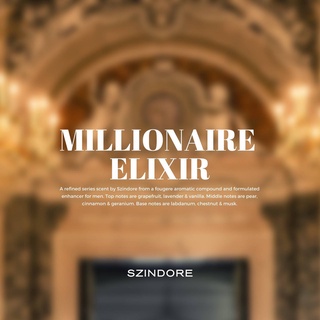Szindore MILLIONAIRE ELIXIR perfume for unisex | Shopee Malaysia