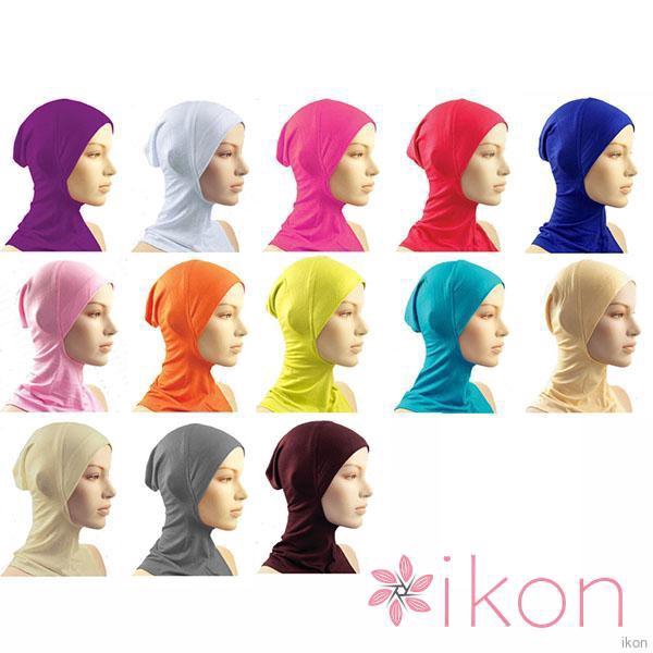 Women Inner Tudung Muslim Hijabs Ninja Inner Islamic Wrap Headscarf ...