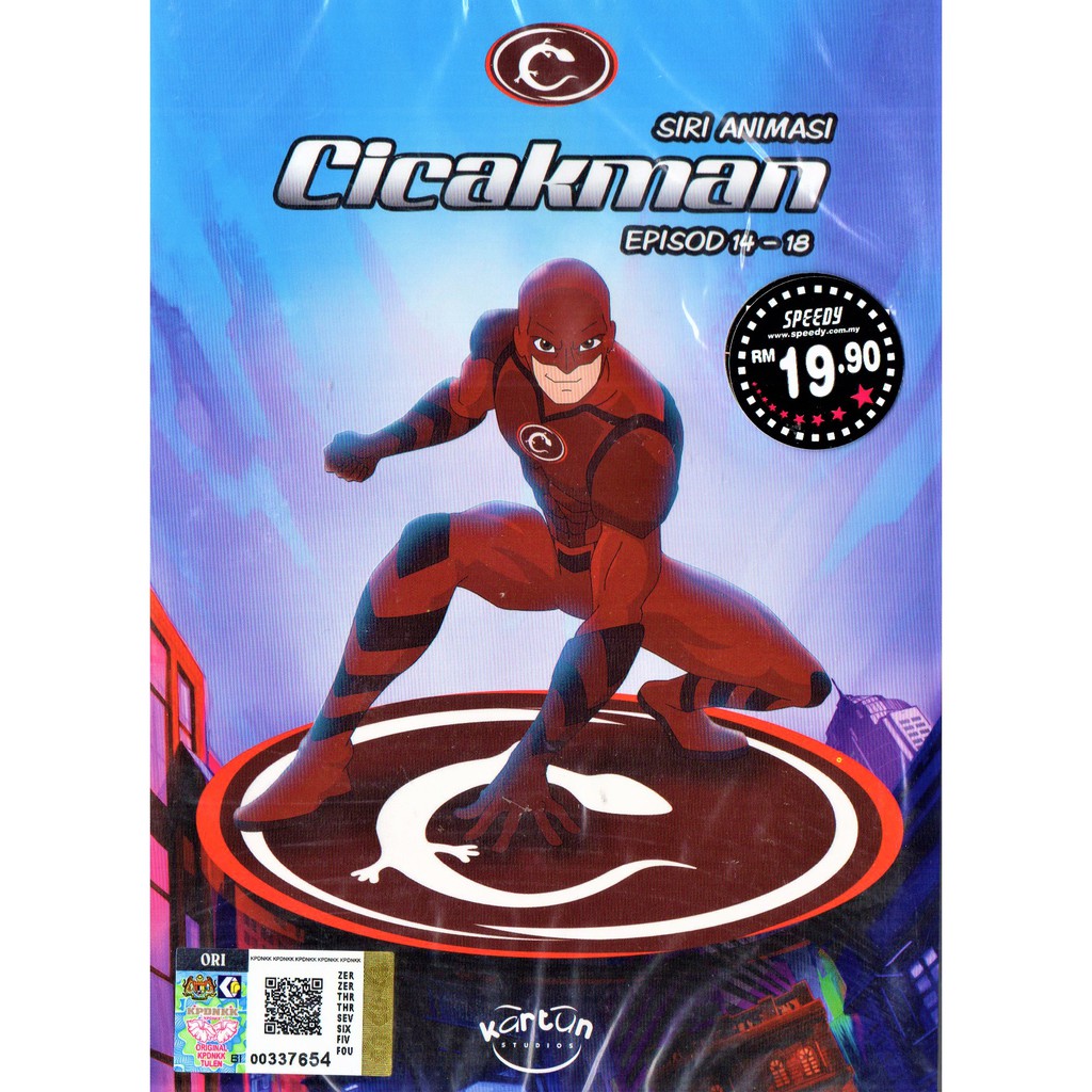 Cicakman - Siri Animasi Episod 14 - 18 ( DVD ) | Shopee Malaysia