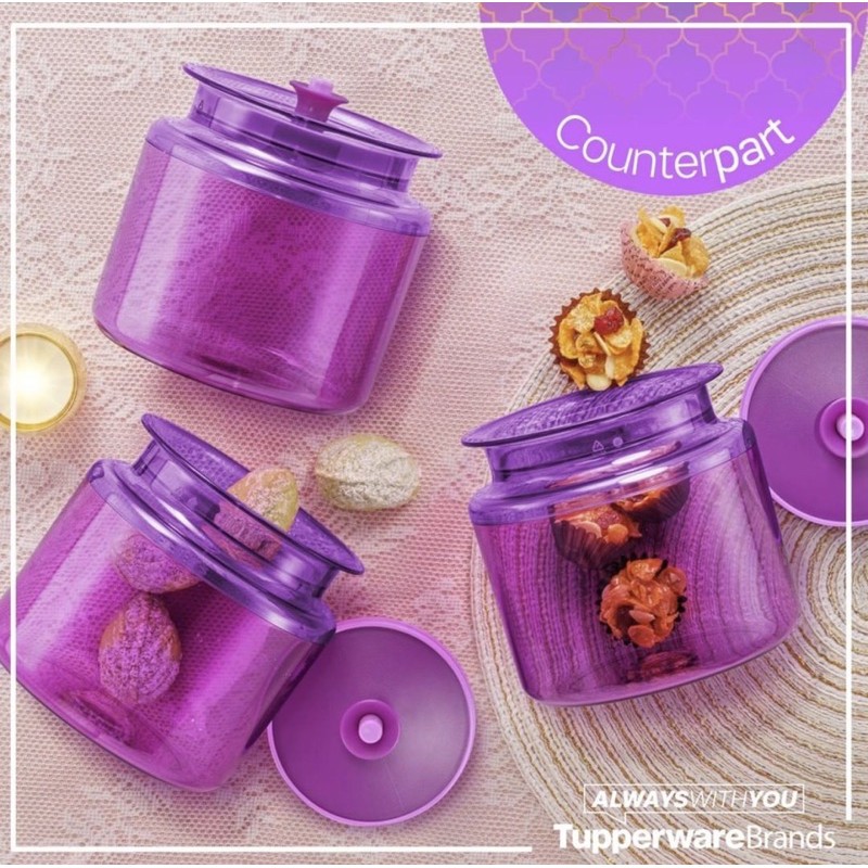 Tupperware Balang Kuih Raya/ Counterpart (1pc only) | Shopee Malaysia