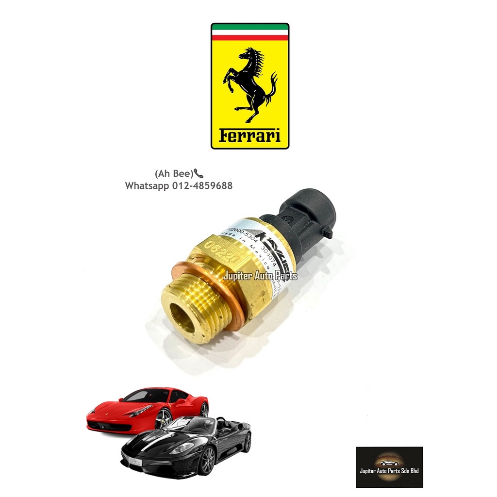 FERRARI 430 SPIDER/ 458 ITALIA OIL PRESSURE SENSOR GENUINE 100% ...