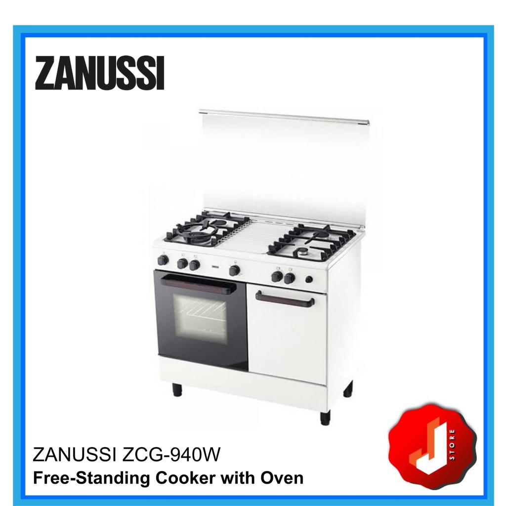 ZANUSSI ZCG-940W Free Standing Cooker | Shopee Malaysia