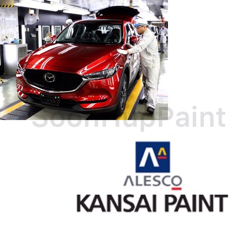 ALESCO KANSAI MAZDA 46V SOUL RED ORIGINAL MAZDA CANDY RED AUTOMOTIVE 2K ...