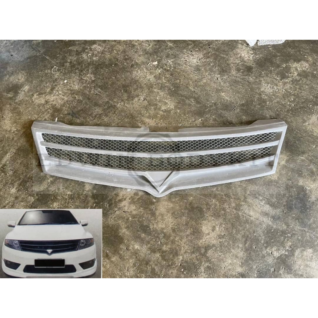 Preve Suprima R3 Front Grille With R3 Logo Fiber Bodykit Depan Grill ...
