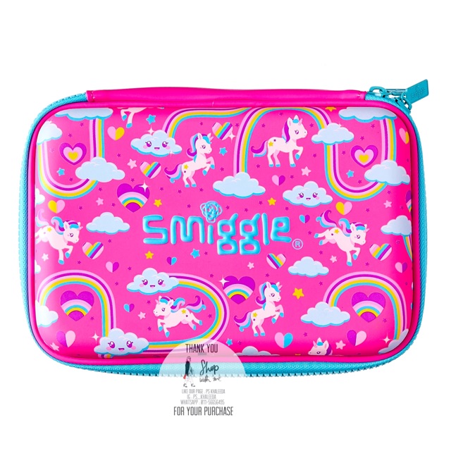 Smiggle Magicool Hardtop Pencil Case - Pink | Shopee Malaysia