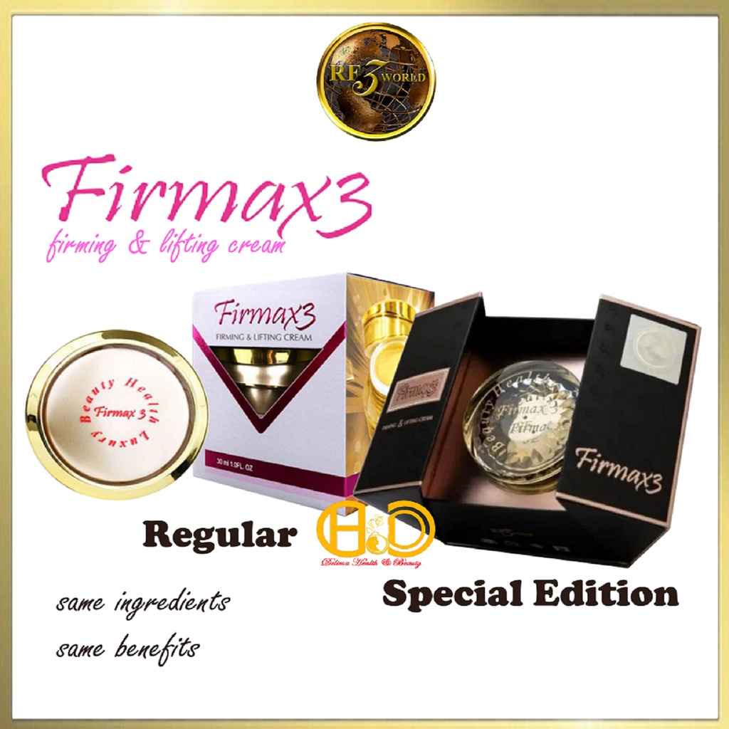 Firmax3 | FIRMING & LIFTING CREAM 100% ori, menggunakan kaedah terapi ...