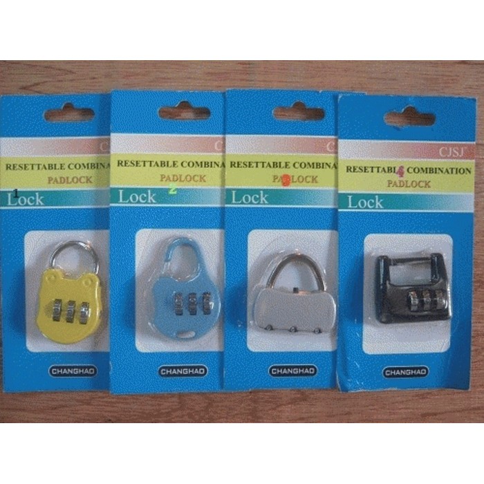 Padlock Suitcase Number Code Password Lock | Shopee Malaysia