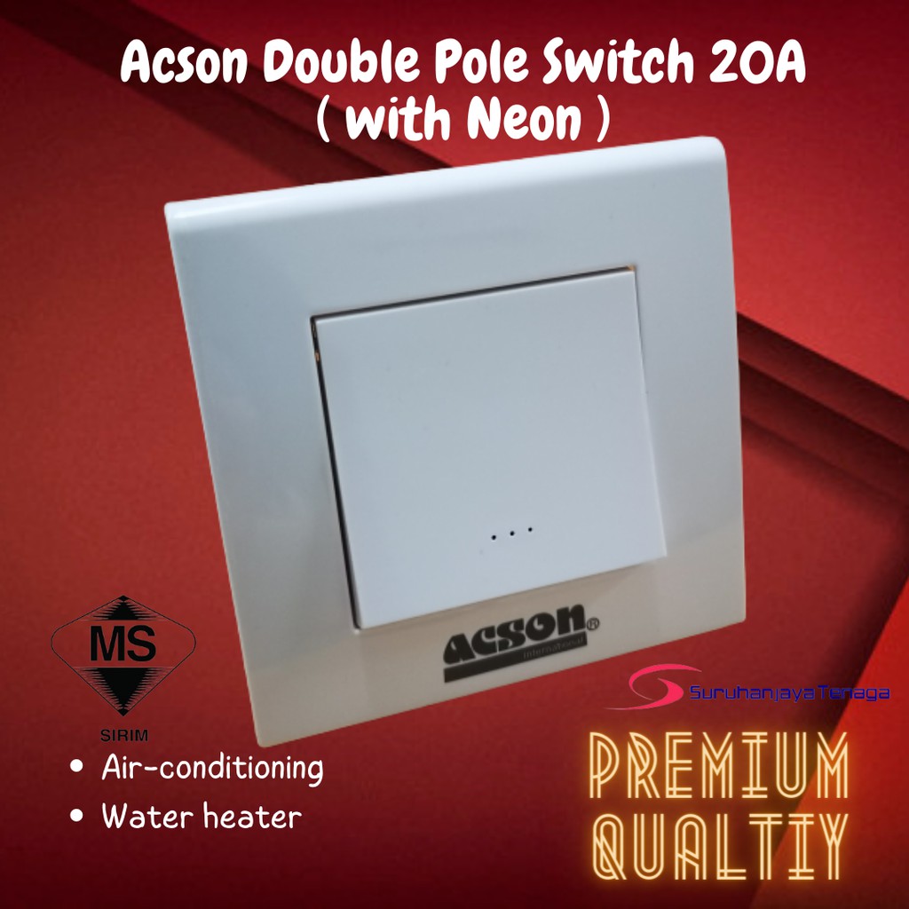 Acson Water Heater / Aircond Switch | Shopee Malaysia