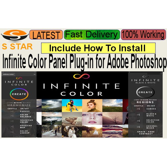 Infinite Color Panel / Black & White Plug-in for Adobe Photoshop ...
