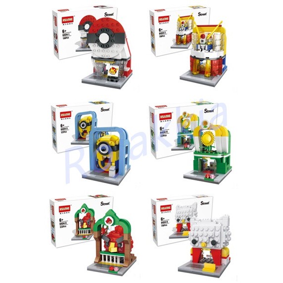 DIY Mini Street building block (READY STOCK) Mini building block ...