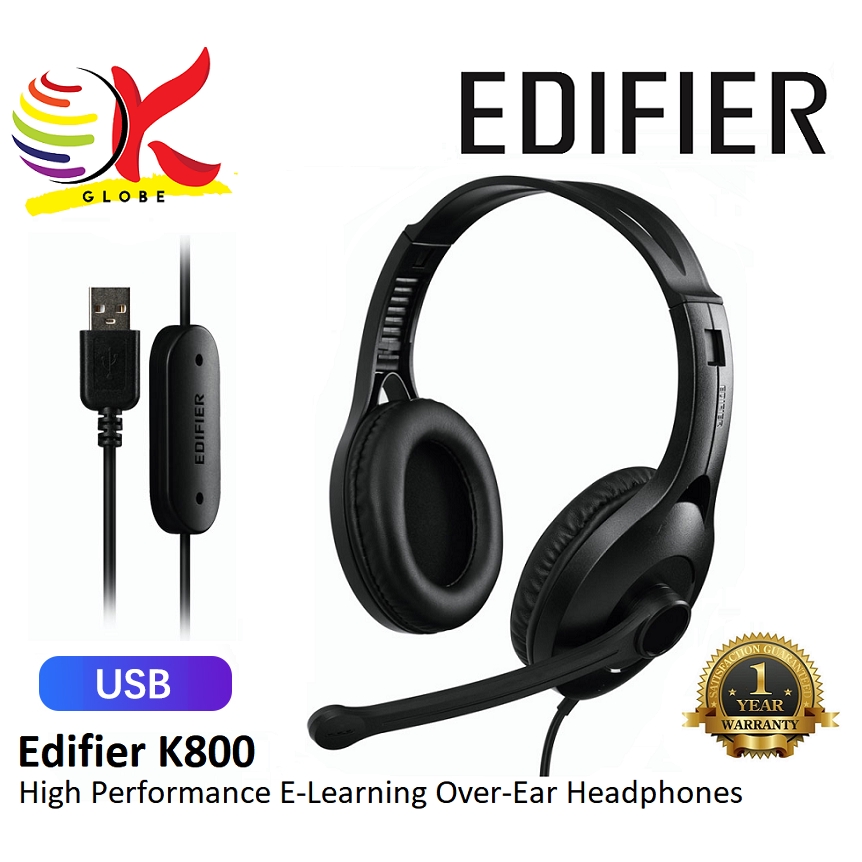 EDIFIER K800 OVER EAR USB VERSION HEADPHONE GAMING HEADSET WITH ...