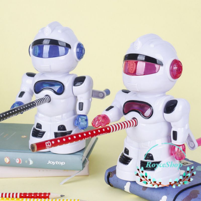 ROBOT Pencil Sharpener Design Manual Hand-cranking Pencil Sharpener for ...