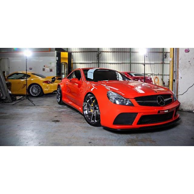 Mercedes SL65 Black Series Style Full Widebody Kit | Shopee Malaysia