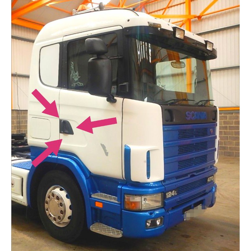 SCANIA 114, 124 Outer Door handle - Black | Shopee Malaysia