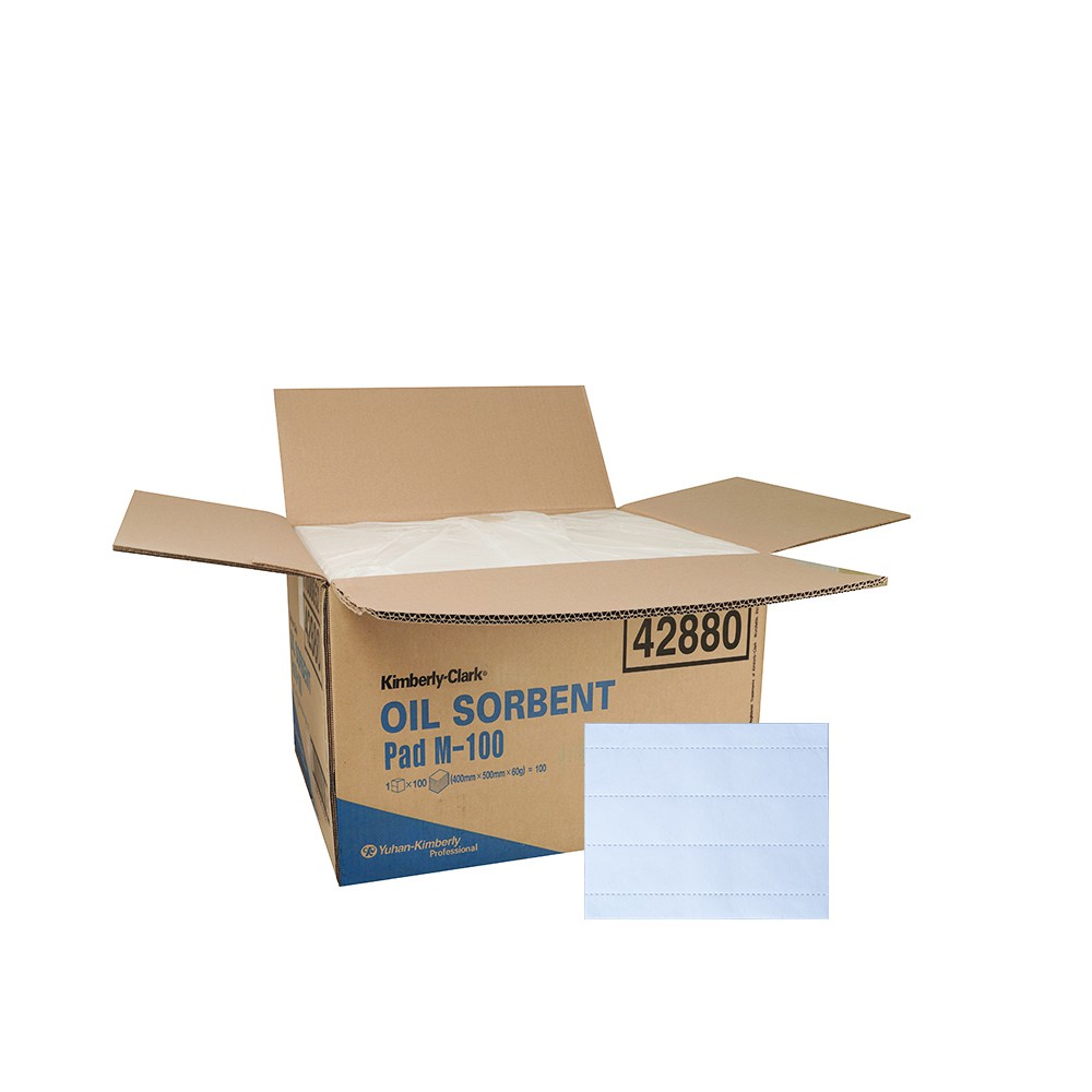 42880 Oil - Sorb Pad Medium - 100 sheets ( 1 carton x 100 sheets ...