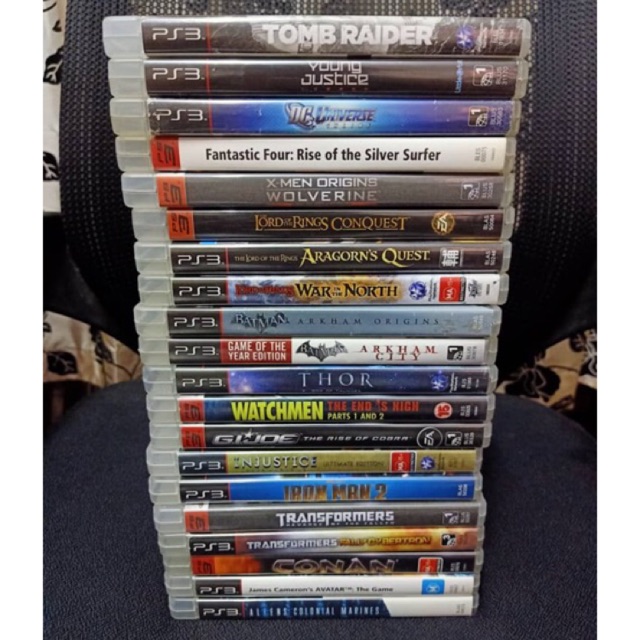 PS3 USED GAME ( ACTION/SUPERHERO ) | Shopee Malaysia