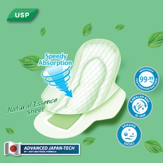 Laurier Fresh Protect Maxi Long Wing Daun Sirih (16S X 25cm) | Shopee ...