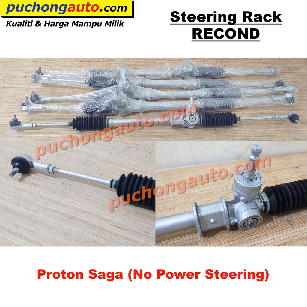 Steering Rack Assy For Proton Saga 8V 12V Iswara (NO POWER) Recond ...