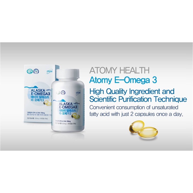(Ready stocks) Atomy omega 3 , 3 months supply exp: 2019.02.01 | Shopee ...
