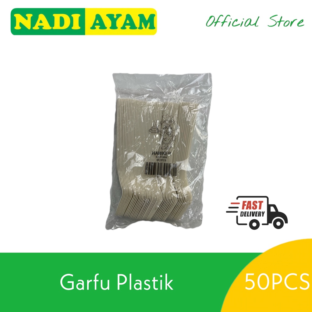 Garfu/Sudu Plastik (50PCS) | Shopee Malaysia