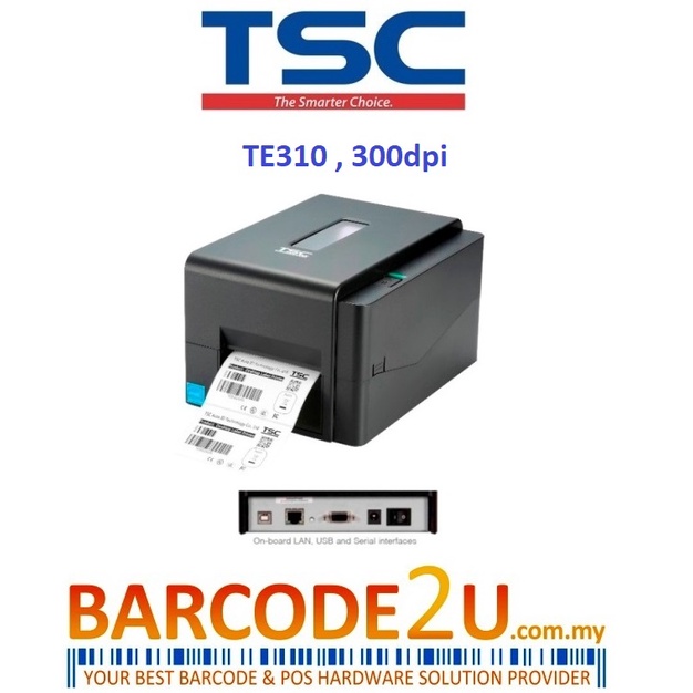 TSC TE310 Barcode Printer - (USB+ LAN) | Shopee Malaysia