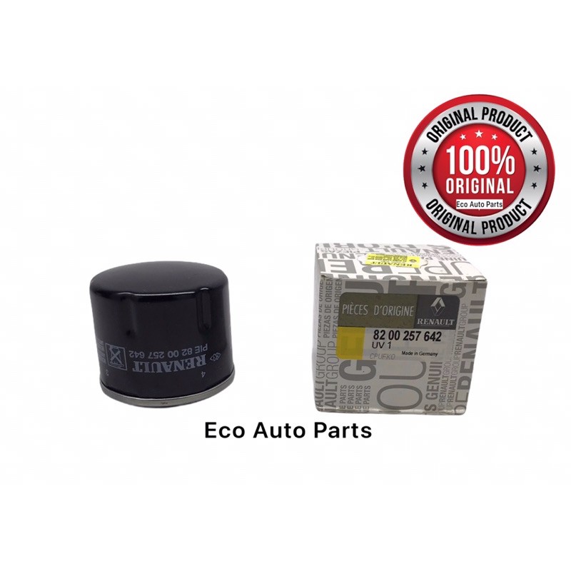 Proton Savvy Oil Filter Genuine Part Original Renault 1PC 8200257642 ...