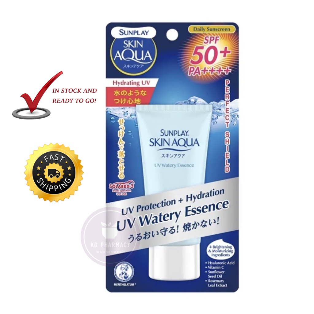 Sunscreen Sunplay Skin Aqua UV Watery Essence Daily SPF 50+ PA ...