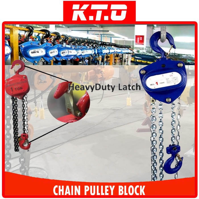 2 TON HEAVY DUTY CHAIN BLOCK for LIFTING AND HANDLING SOLUTION (3 ...