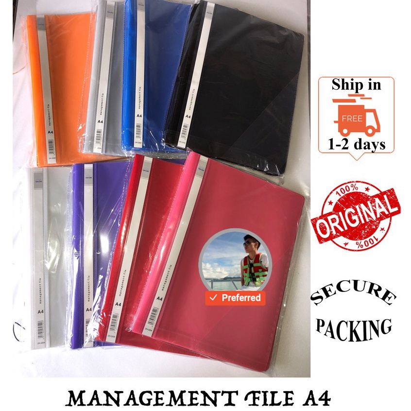 Premium Quality A4 Management File | Shopee Malaysia