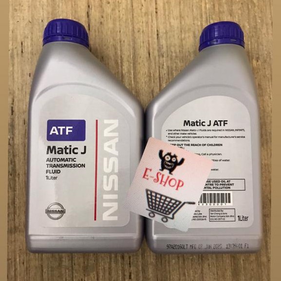 (100%ORIGINAL)NISSAN ATF MATIC-J 1LITER | Shopee Malaysia