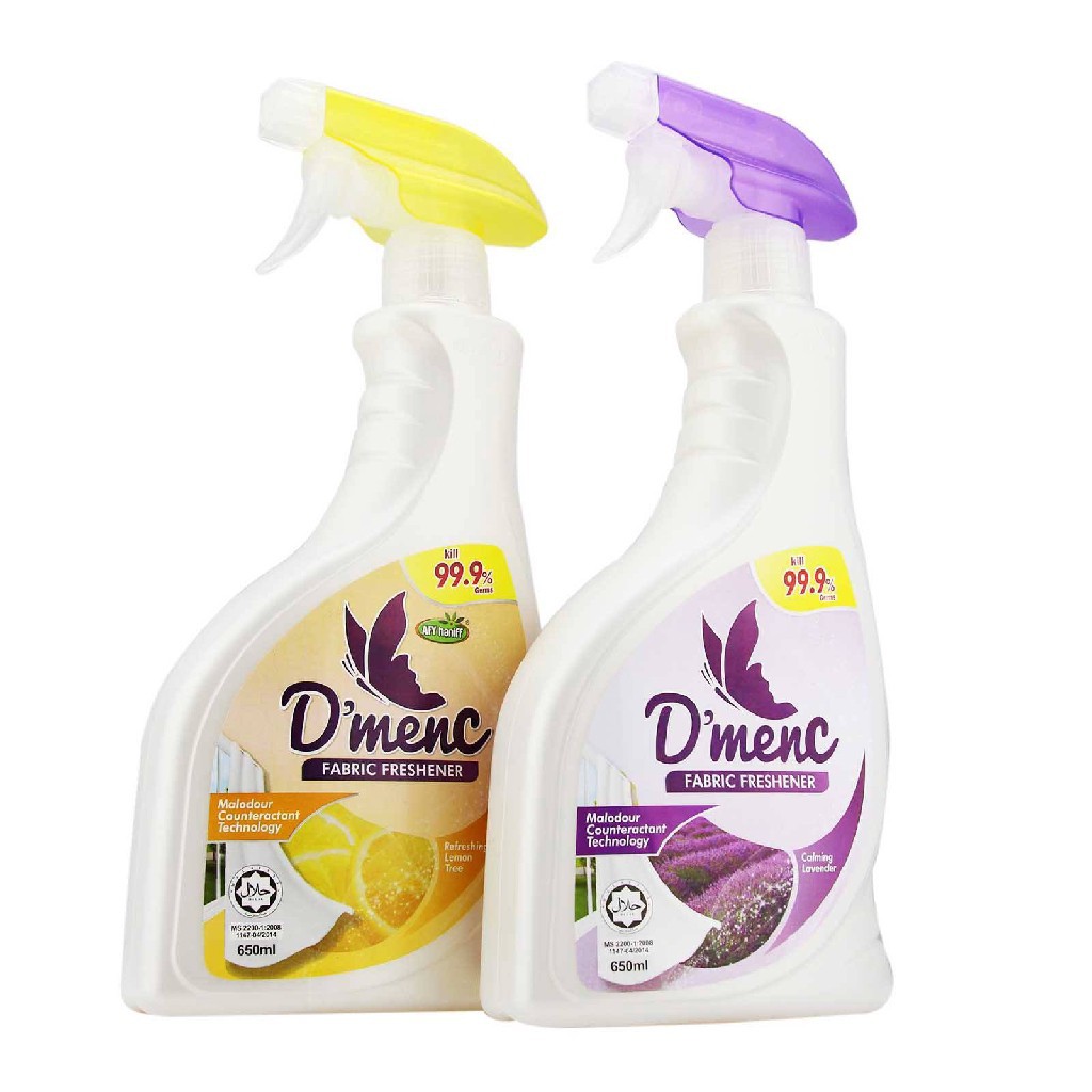 AFY Haniff D'MENC Fabric Freshener 650ml ( Lemon Tree / Calming ...