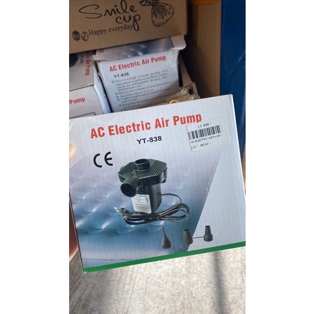 AC Electric Inflatable Deflated Air Pump Quick-Fill Inflator Pump ...