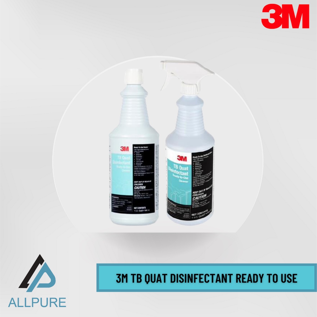 3M TB QUAT DISINFECTANT READY TO USE | Shopee Malaysia